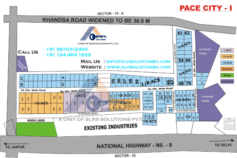 Gurgaon Map, Gurgaon City Map, Map of Gurugram, Gurgaon Sector Map