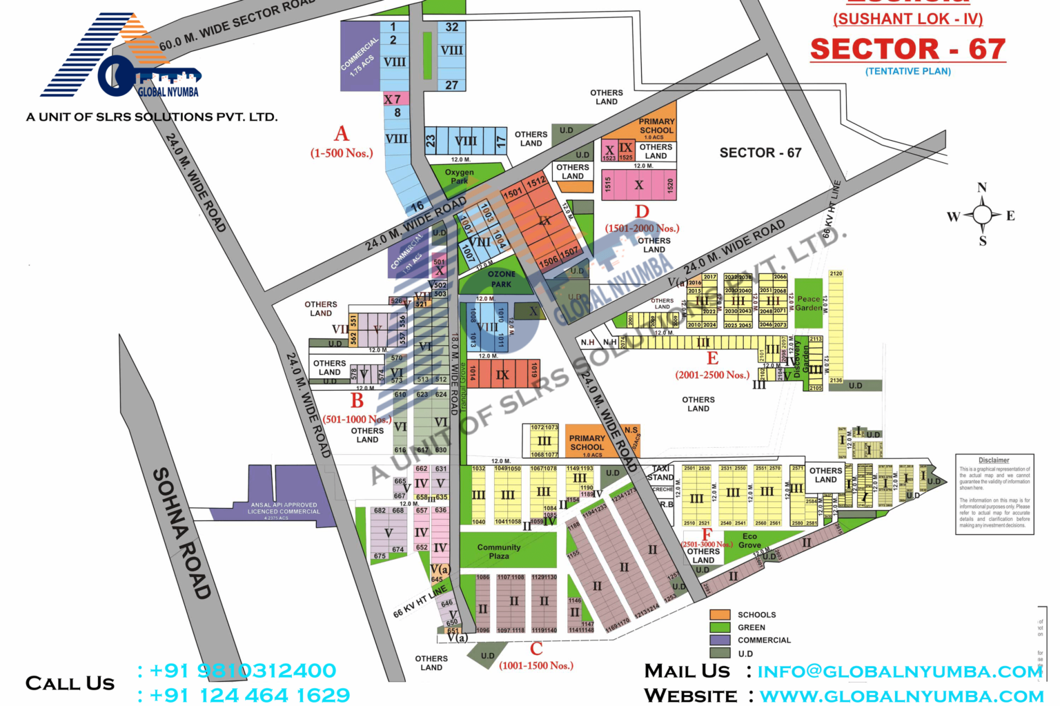 Gurgaon Map, Gurgaon City Map, Map of Gurugram, Gurgaon Sector Map